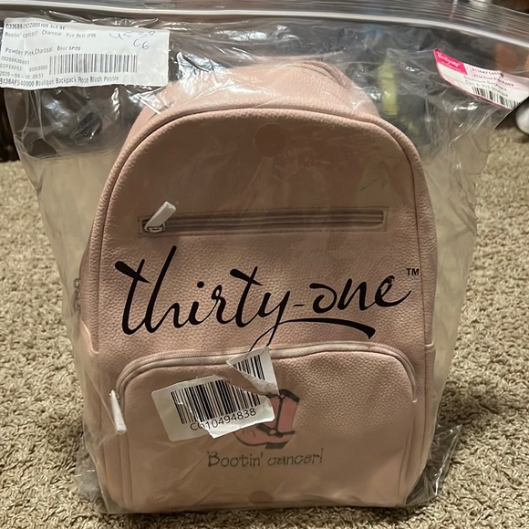 thirty-one | Bags | Nwt Thirtyone Pink Festival Mini Bootin Cancer ...
